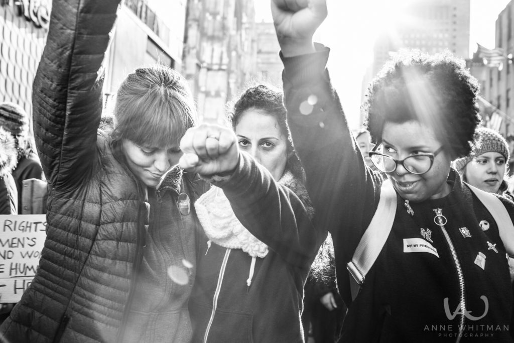 NYC Million Women March | Anne Whitman